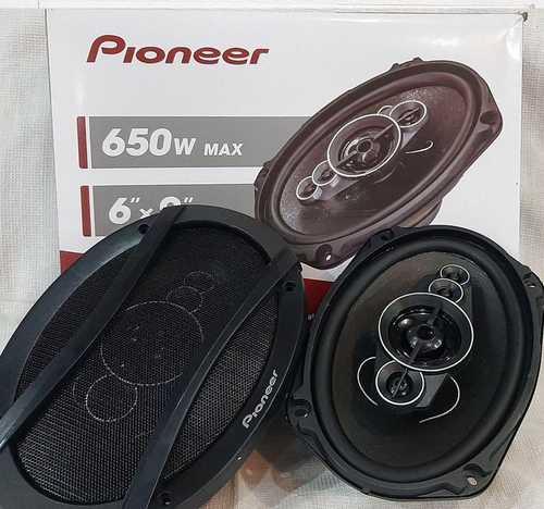 Автомобильные динамики 6х9 Pioneer колонки овалы