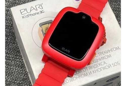 Детские умные часы elari KidPhone 3G, красный б/у
