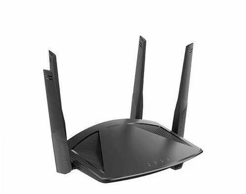 Wi-Fi роутер D-link DIR-X1860/RU/R1A, черный