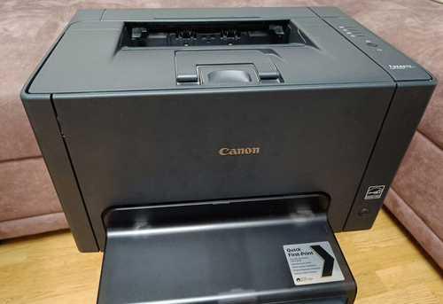 Цветной лазерный принтер canon lbp 7018c
