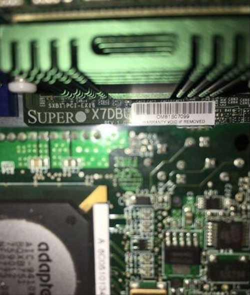 Сервер на базе Supermicro X7DBU