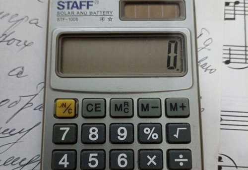 Калькулятор staff 1008