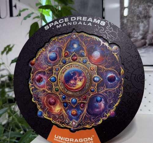Деревянные пазлы unidragon 350 деталей Mandala