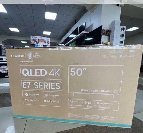 Hisense 50E7KQ 4K Ultra HD 3840x2160 Пикс