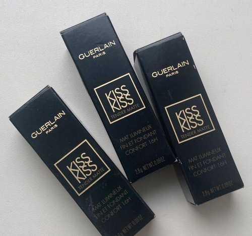 Помада Guerlain tender matte kiss kiss