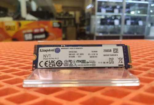 250 гб SSD M.2 накопитель Kingston NV1 snvs/250G