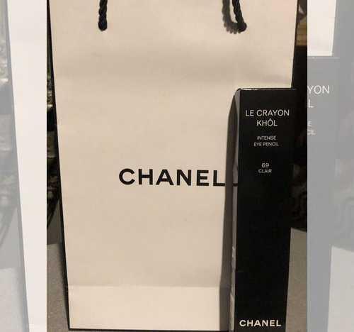 Chanel карандаш для глаз, с точилкой, новый