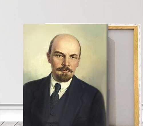 2 портрета Сталина и Ленина, размер 30х40