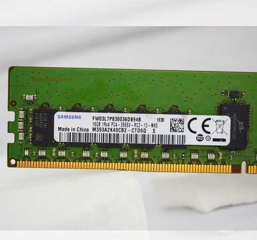 Ddr4 16GB 2666Mhz Reg Ecc Samsung