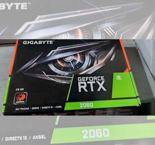 Коробка из под видеокарты rtx 2060