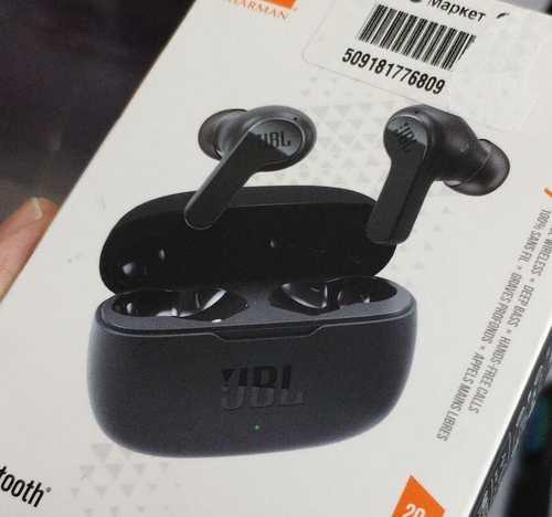 Беспроводные наушники jbl wave 200