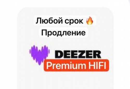 Подписка deezer Premium