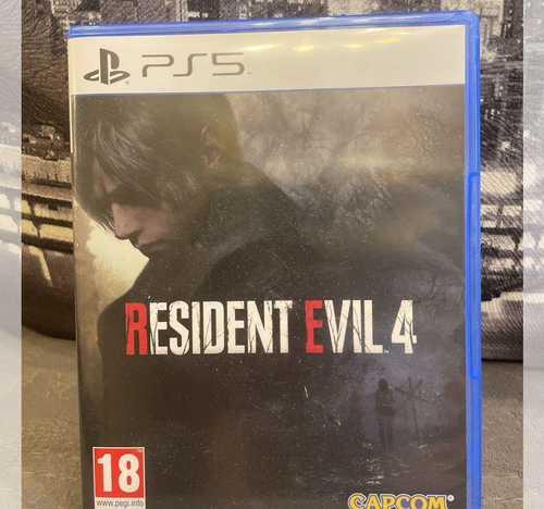 Resident evil 4 remake ps5 диск