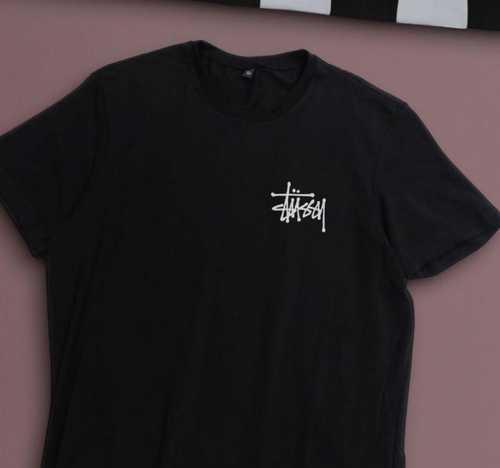 Футболки малый опт stussy черн 48