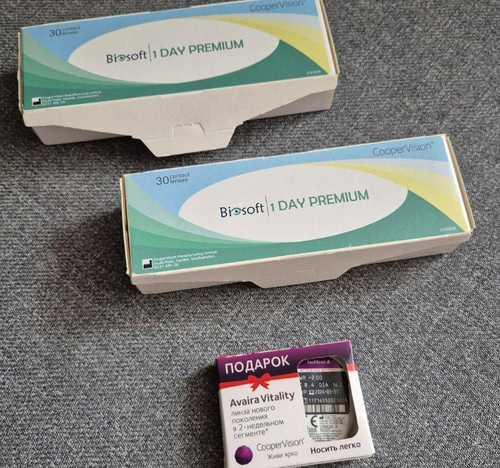 Линзы Biosoft 1 Day Premium