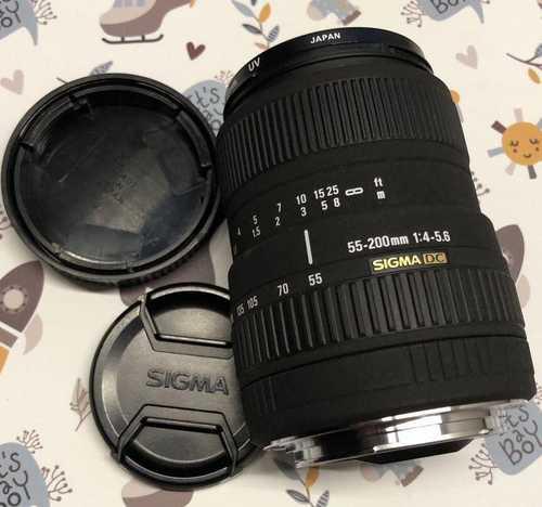 Sigma 55-200 для Canon