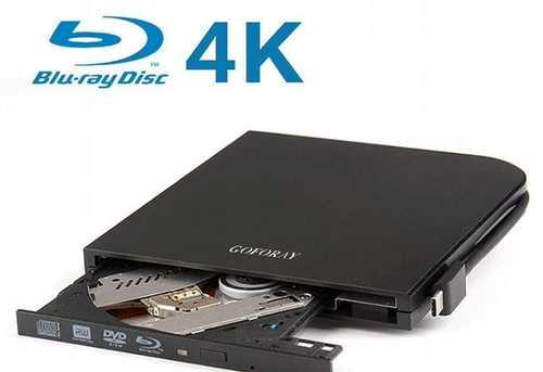 USB 3.0 Type-C Blu-Ray Внешний DVD привод
