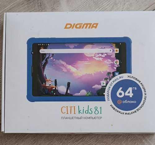 Детский планшет Digma citi Kids 81, 2GB, 32GB