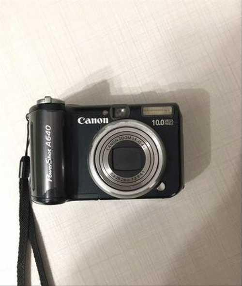 Компактный фотоаппарат Canon Powershot A640