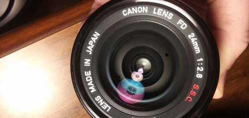 Canon FD 24mm 2.8 S.S.C Sony 7R MFT Fuji Nikon Z R