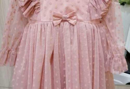 Платье для девочки 80-86