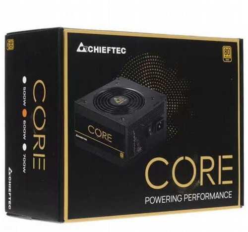 Блок питания Chieftec Core BBS-600S ATX 600W gold