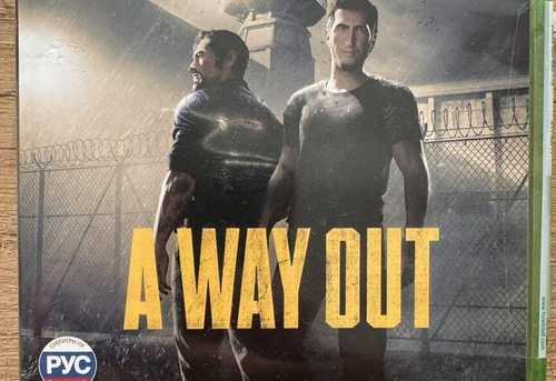 A way out xbox диск