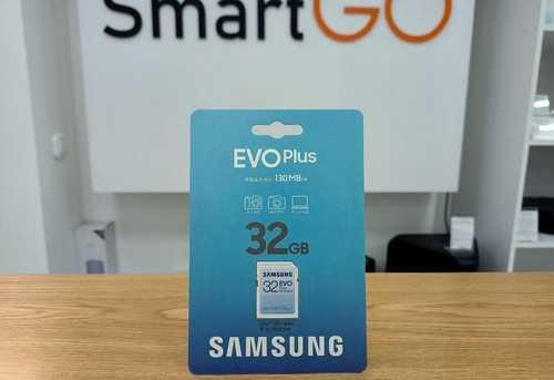 Карта памяти Samsung EVO Plus sdhc 32 гб