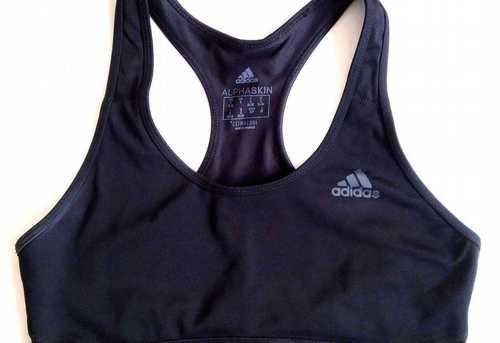 Бра спорт Adidas + топ Demix в подарок S р.42