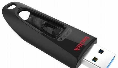 Флешка USB 3.0 SanDisk 128GB black