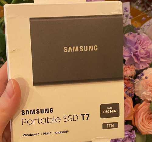 SSD Samsung T7 1TB Grey