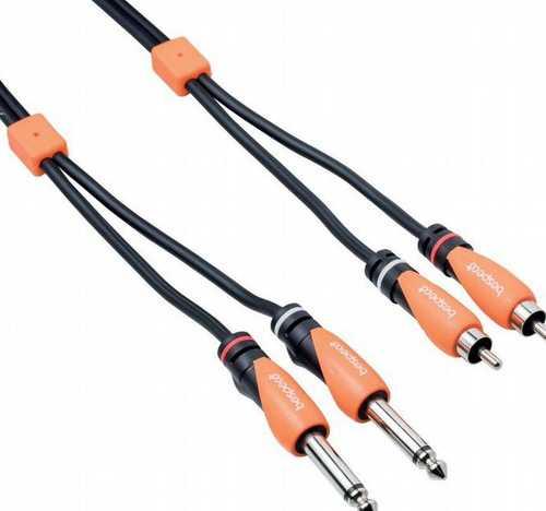 Кабель межблочный 2Jack-2RCA Bespeco SLY2JR500 5 m