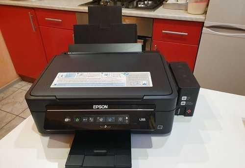 Мфу epson L 355 с снпч и WiFi