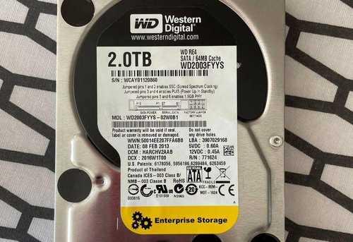 Жесткий диск western digital wd black 2tb