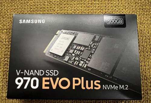 SSD накопитель Samsung 970 Evo Plus M.2 500 GB