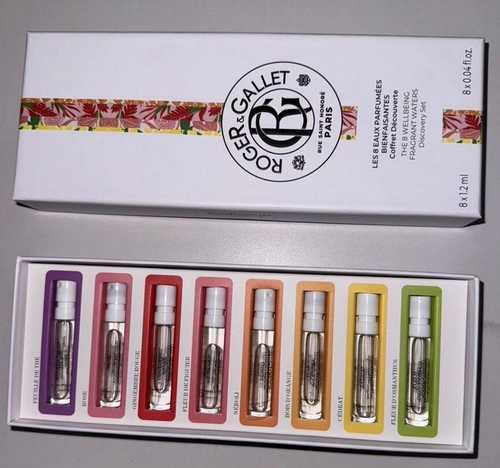 Roger Galet Paris набор 8*1.2 ml