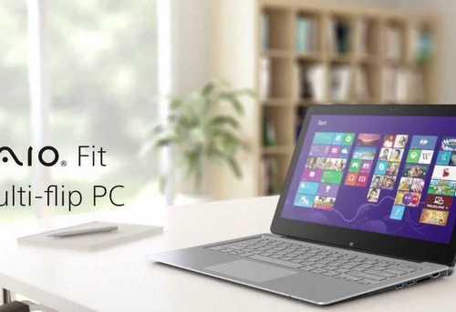 Ноутбук трансформер Sony vaio Fit A SVF13N1J2R