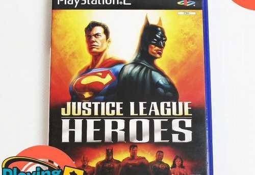 Диск "Justice League heroes" (PS2)