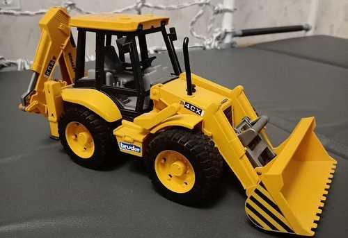 Bruder трактор (погрузчик - экскаватор) JCB 4CX