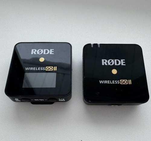 Микрофон петлички Rode wireless go2