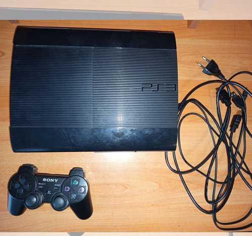 Sony Playstation 3 super slim 500gb прошитая