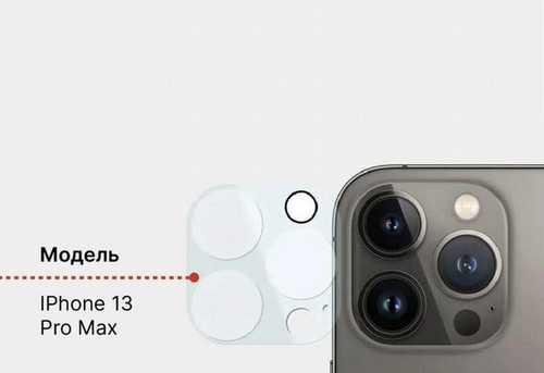 Защитное стекло на камеру iPhone 13 Pro Max