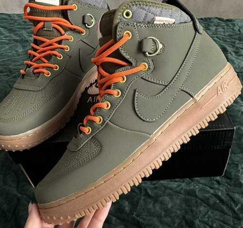 Ботинки Nike Air Force 1 Duckboot с мехом