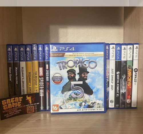 Игры PS4: Tropico 5