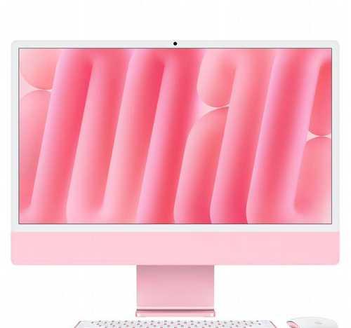 iMac 24 M4 10C/10C/16GB/512GB, розовый