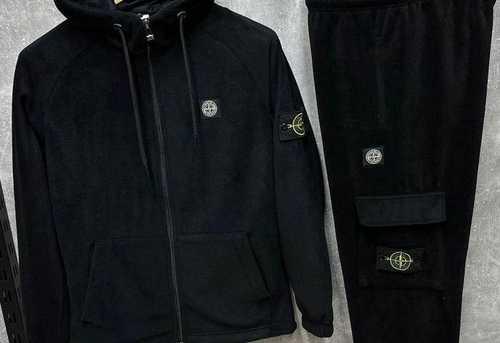 Зимний флисовый костюм Stone Island