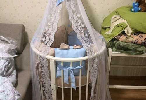 Бортики в детскую кроватку