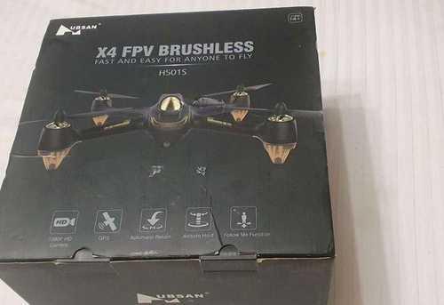 Квадрокоптер habsan FPV X4 brushless H501S