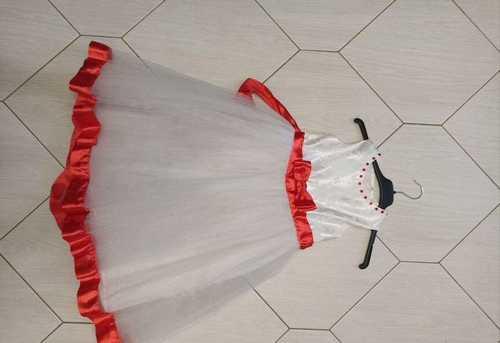 Пышное платье для девочки 122 128