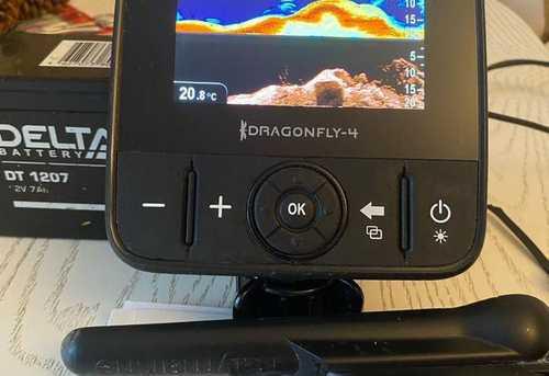 Эхолот Raymarine dragonfly 4